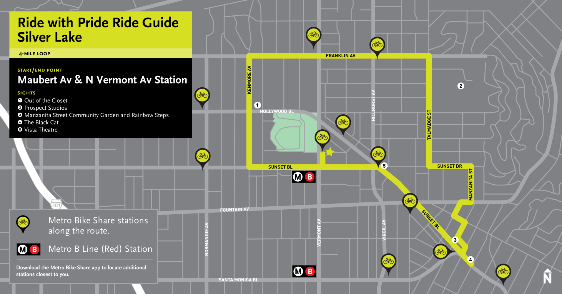 Ride with Pride Ride Guide – Metro Bike Share